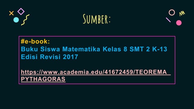 TEOREMA PYTHAGORAS (Menentukan Jenis Segitiga & Tripel Pythagoras) - Pertemuan 4 | PDF