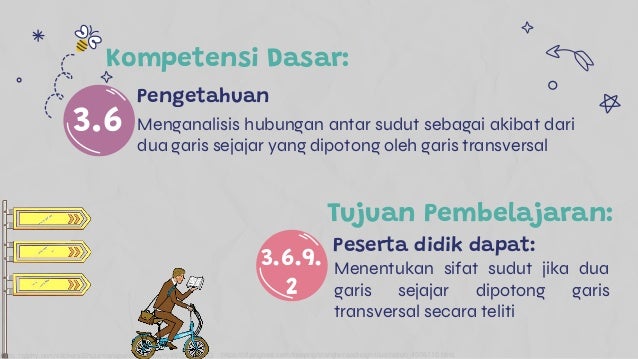 GARIS & SUDUT (Menentukan Sifat Sudut Jika Dua Garis Sejajar Dipotong ...