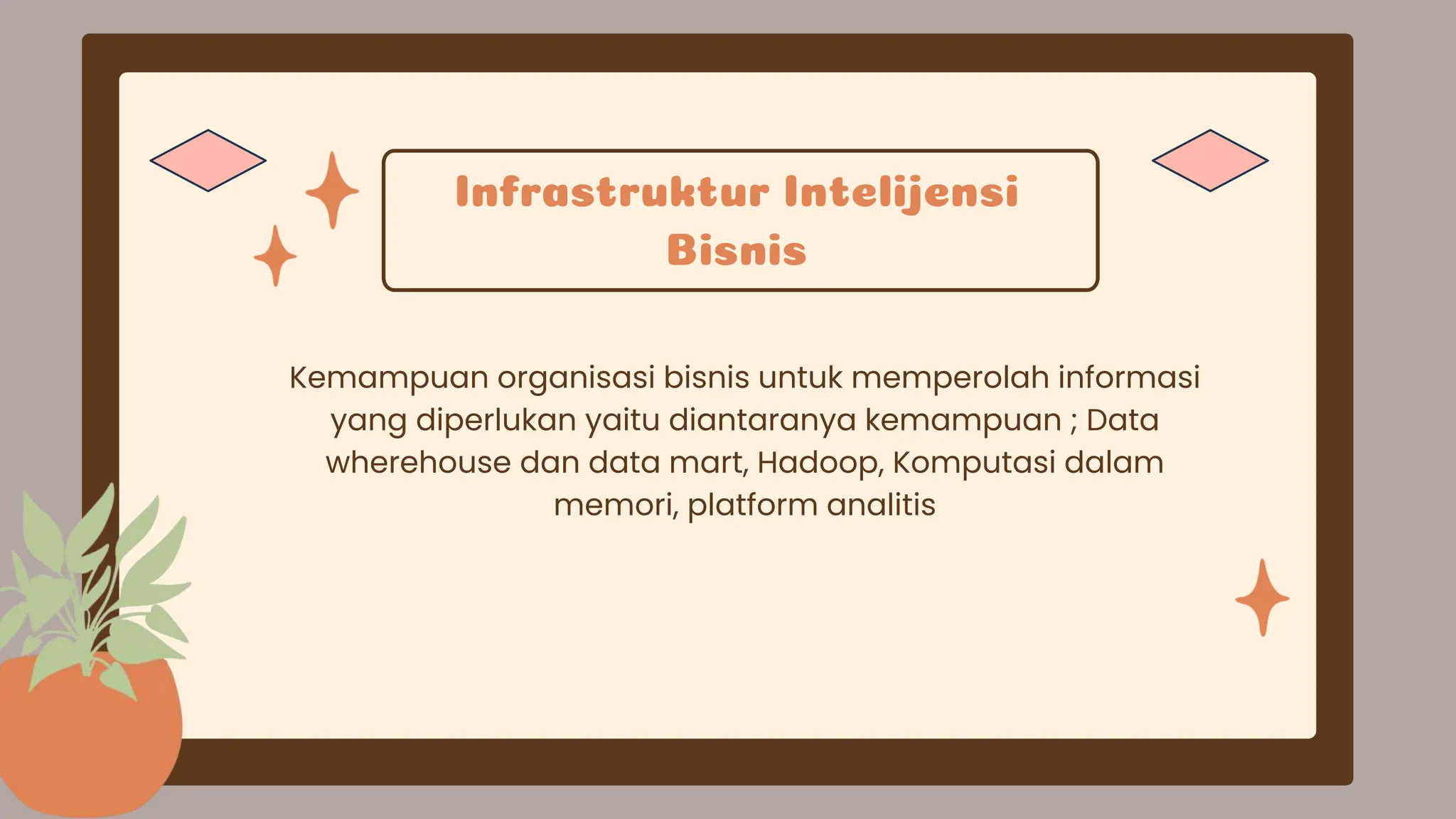 Dasar dasar intelijen bisnis: manajemen informasi.pptx