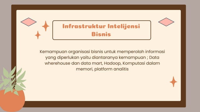 Dasar dasar intelijen bisnis: manajemen informasi.pptx