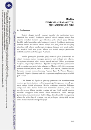 PENDUGAAN PARAMETER | PDF