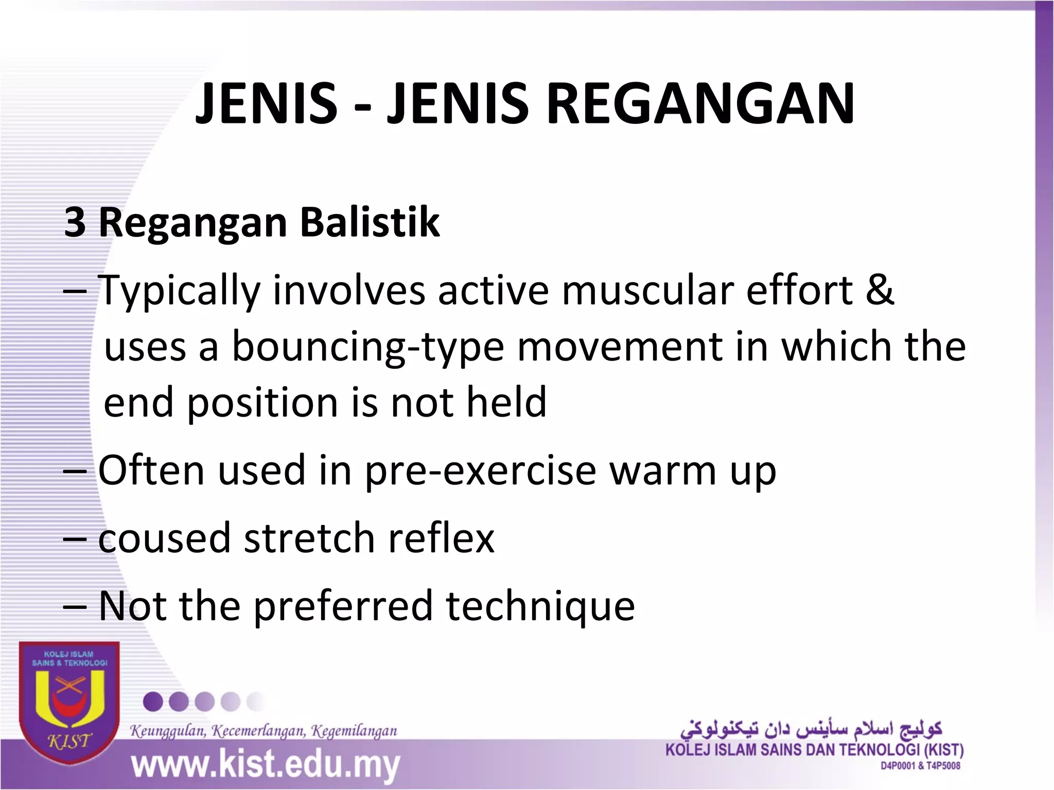 Bab 6 fleksibiliti dan kecergasan | PPT