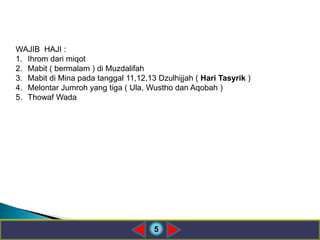 HAJI DAN UMRAH | PPT