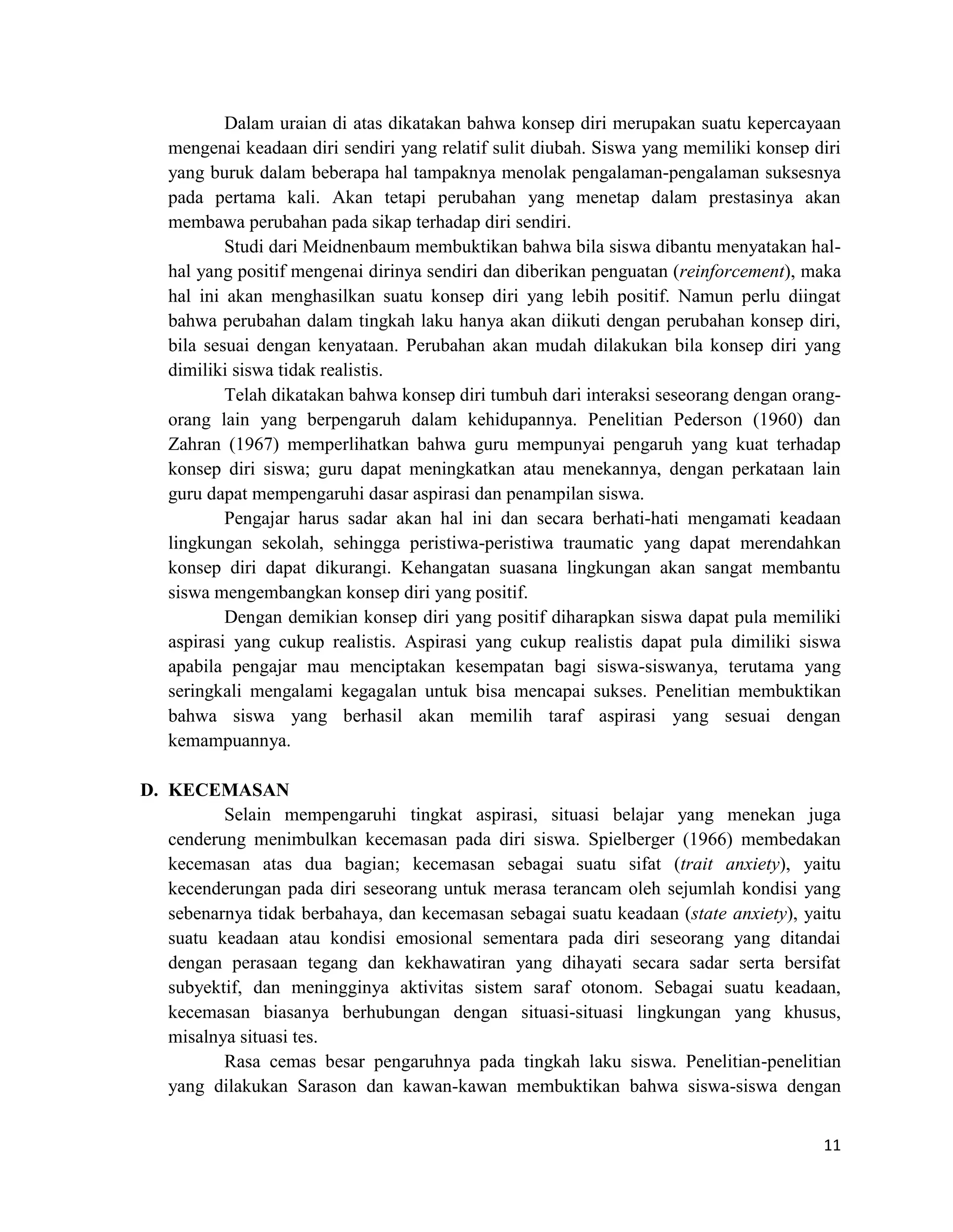 Mempengaruhi karakteristik afektif siswa | DOCX