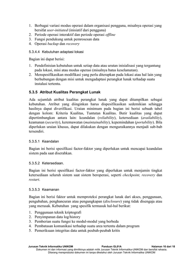 RPL 1 (Lama) - Panduan Pengisian SKPL Berorientasi Proses | PDF