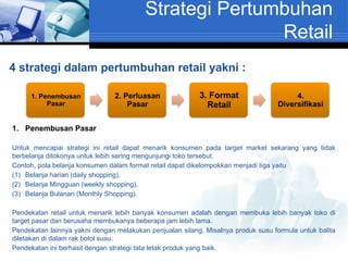 Bab 6 - Strategi Pemasaran Retail || Target Pasar || Strategi ...