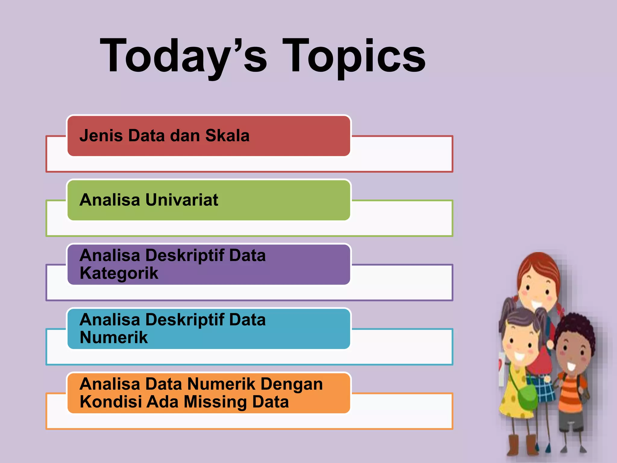 Bab 6 analisa deskriptif ii data kesehatan dengan spss | PPTX