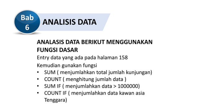 BAB 6 ANALISIS DATA KELAS VII MATA PELAJARAN INFORMATIKA.pptx