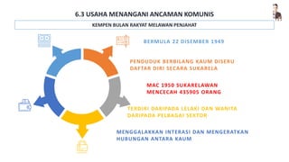 Bab 6 ANCAMAN KOMUNIS DAN PENGIYSTIHARAN DARURAT | PDF