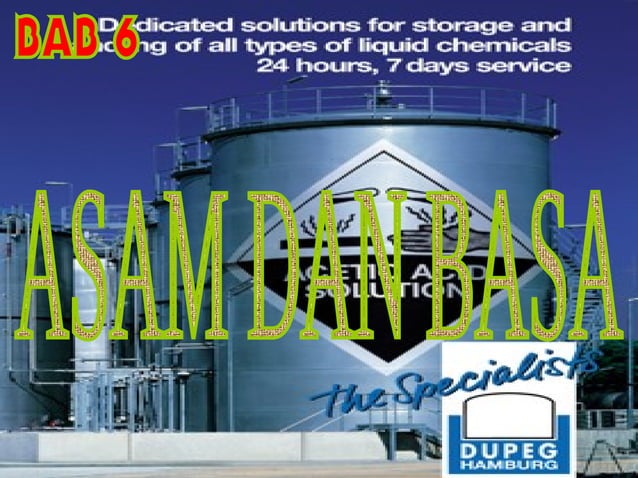 Kimia Dasar - Asam Basa | PPT