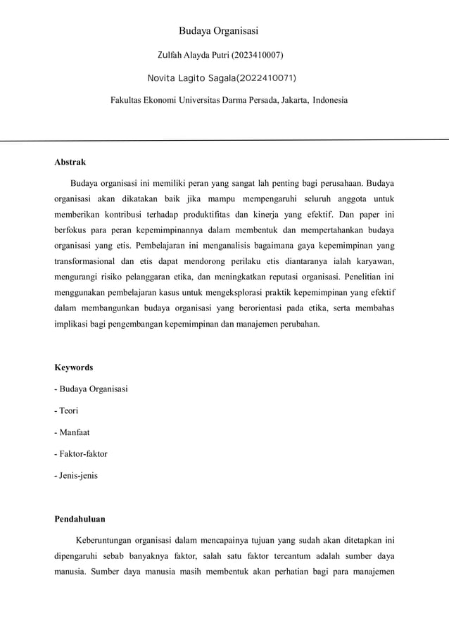 Bab 6 Budaya Organisasi (Paper M.SDM).pdf