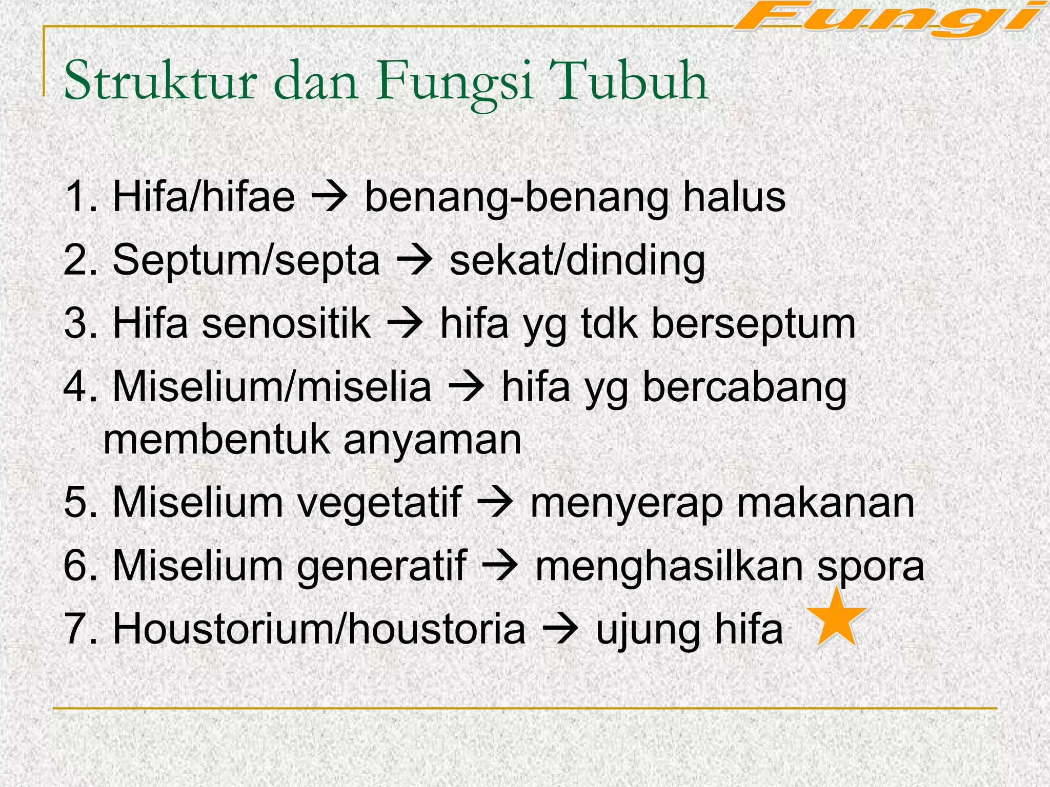PPT FUNGI | PPT
