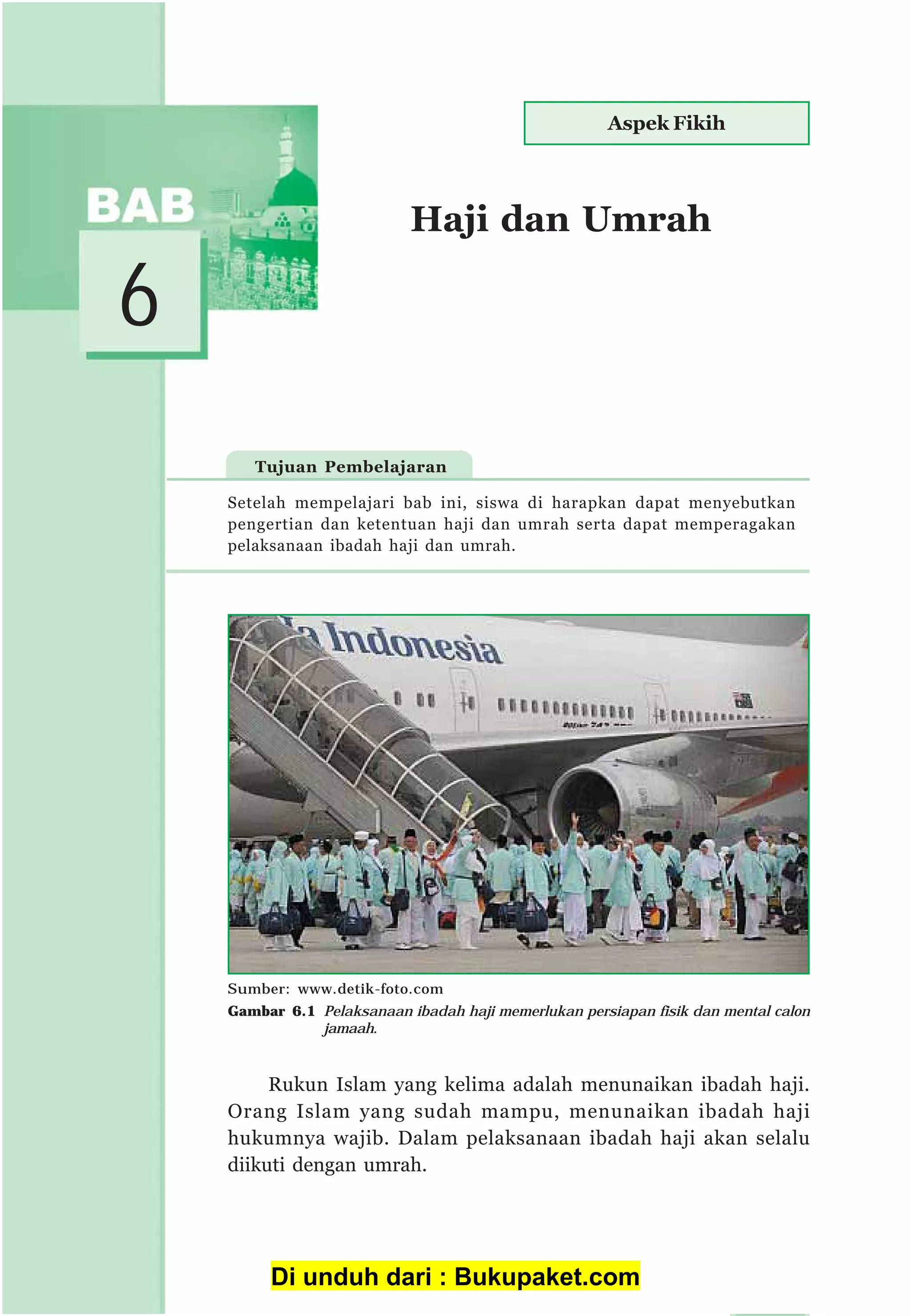 Bab 6 haji dan umrah | PDF