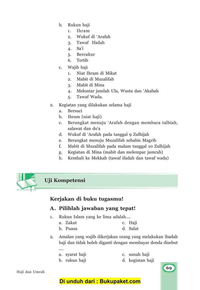 Bab 6 haji dan umrah | PDF