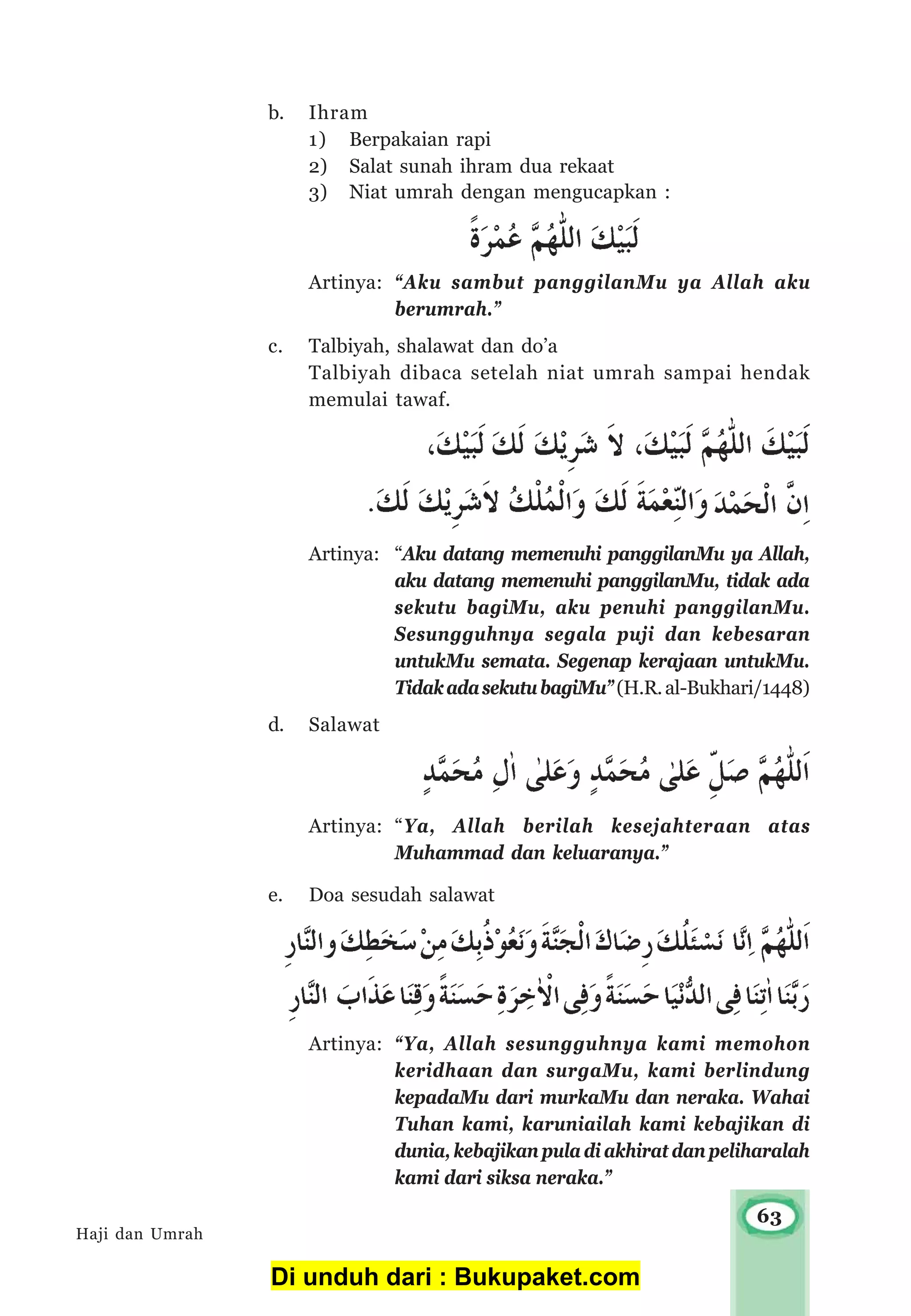 Bab 6 haji dan umrah | PDF