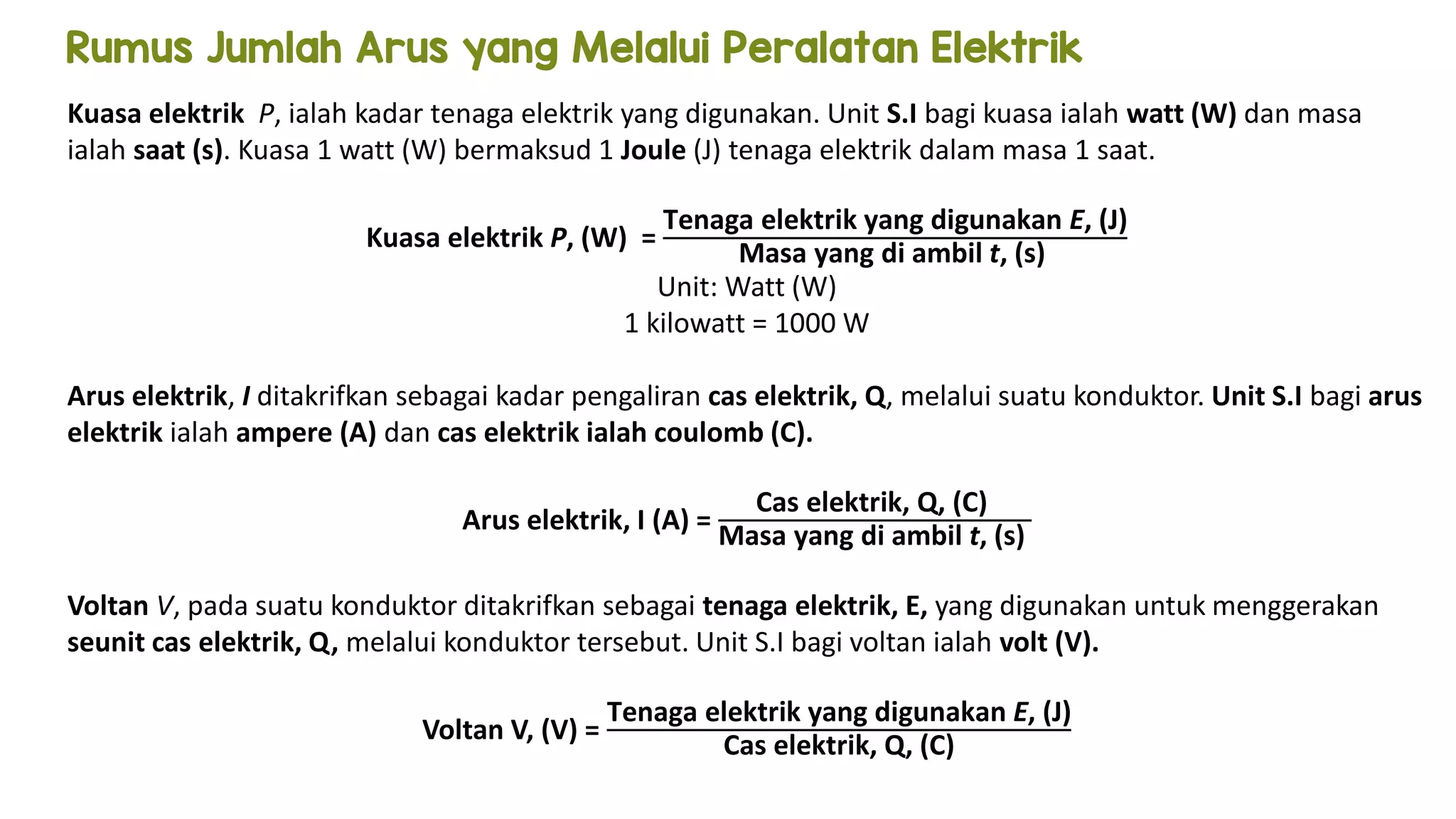 Bab 6 keelektrikan & kemagnetan kssm f3 | PDF