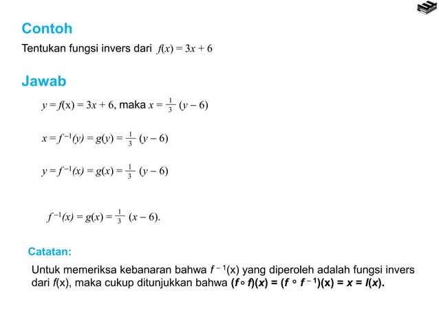komposisi dua fungsi dan fungsi invers | PPTX
