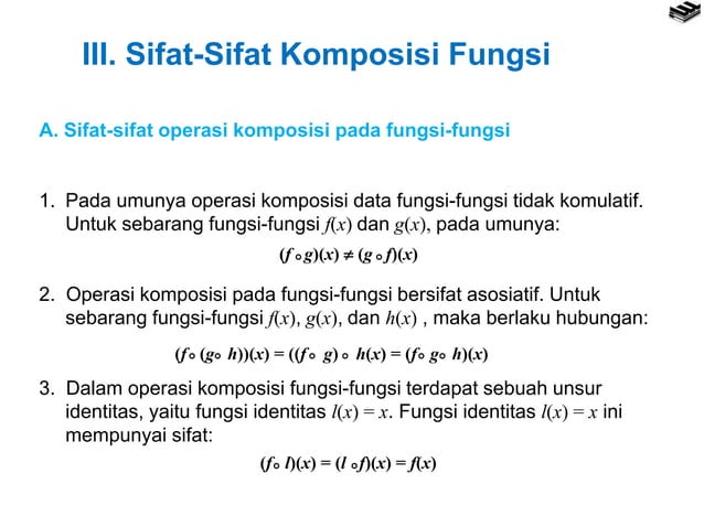 komposisi dua fungsi dan fungsi invers | PPTX