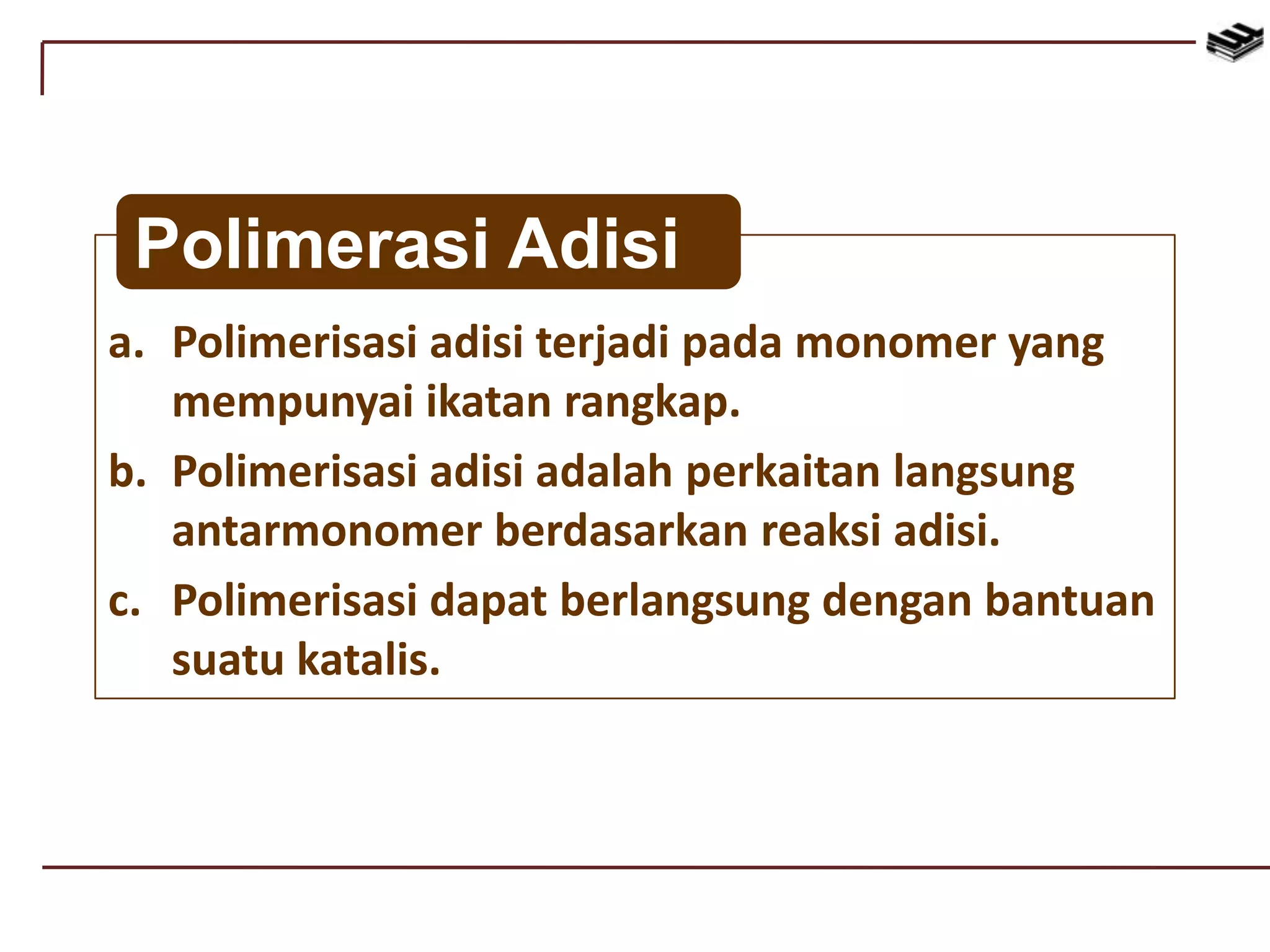 Bab 6 makromolekul ( polimer ) | PDF