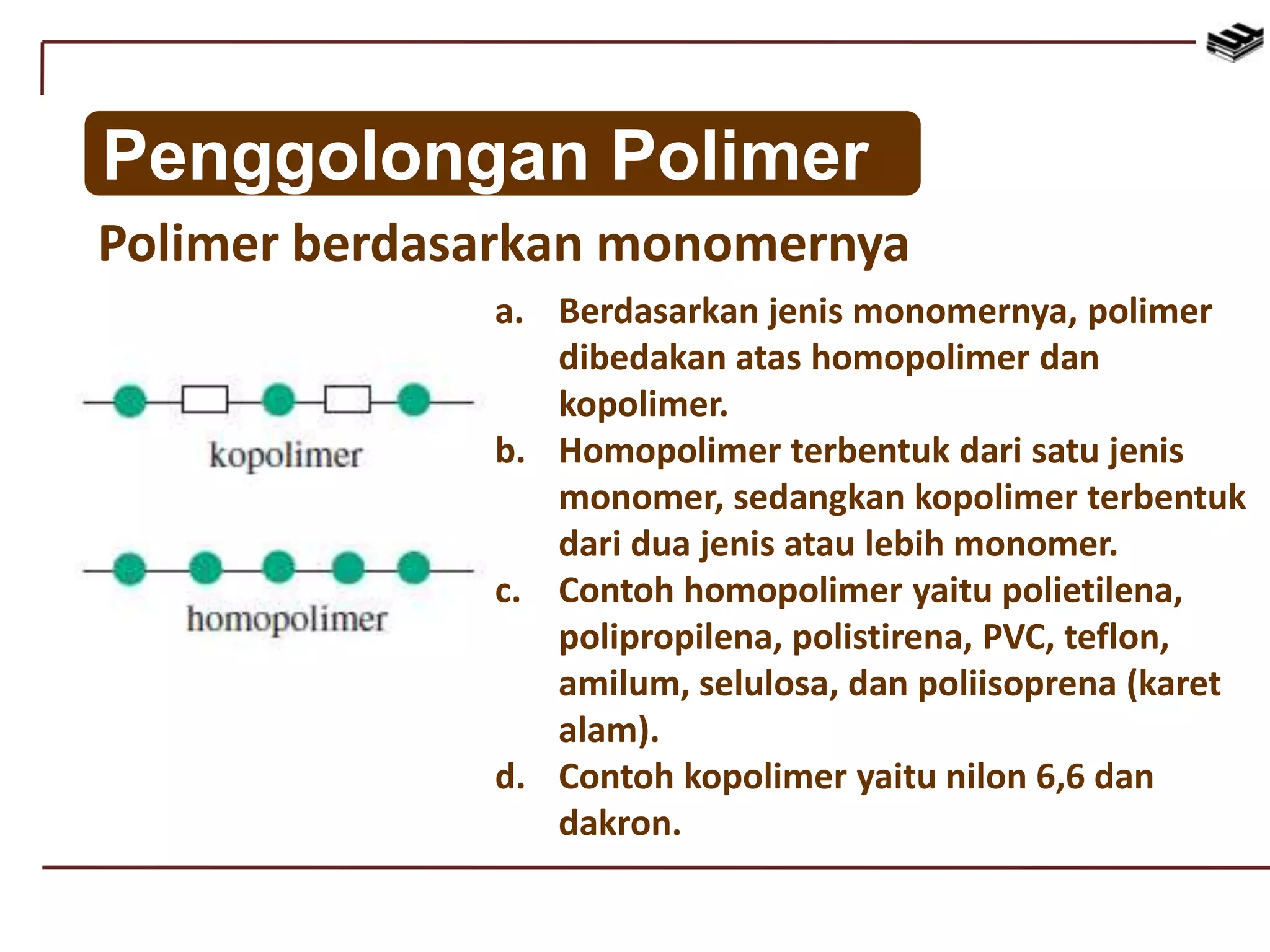 Bab 6 makromolekul ( polimer ) | PDF
