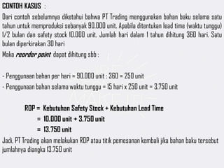 Bab 6 manajemen persediaan | PPT