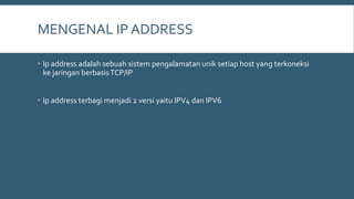 BAB 6 MEDIA DAN JARINGAN TELEKOMUNIKASI (IPV4 IPV6).pptx