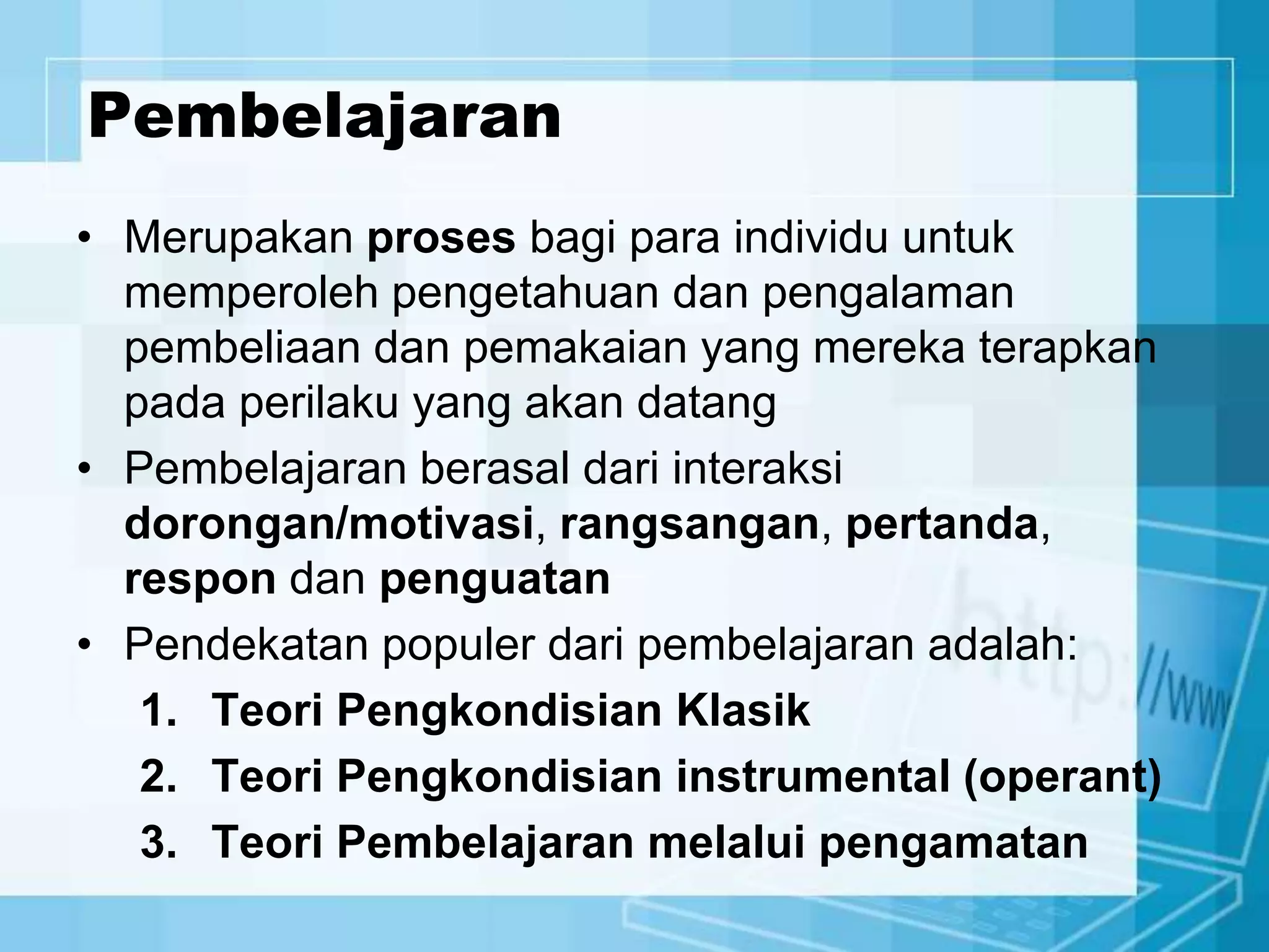 Bab 6 menganalisis pasar konsumen | PPTX