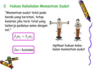 Bab 6 momentum sudut dan rotasi benda tegar fisika | PPT