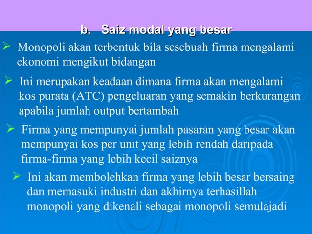 Bab 6 monopoli_ | PPT