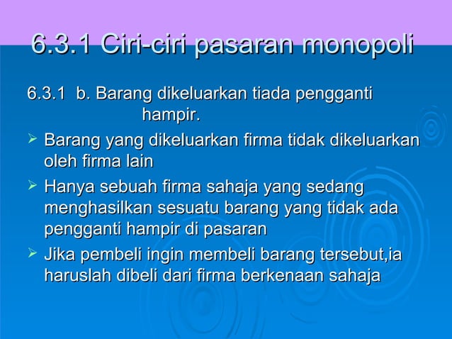 Bab 6 monopoli_ | PPT
