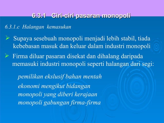 Bab 6 monopoli_ | PPT