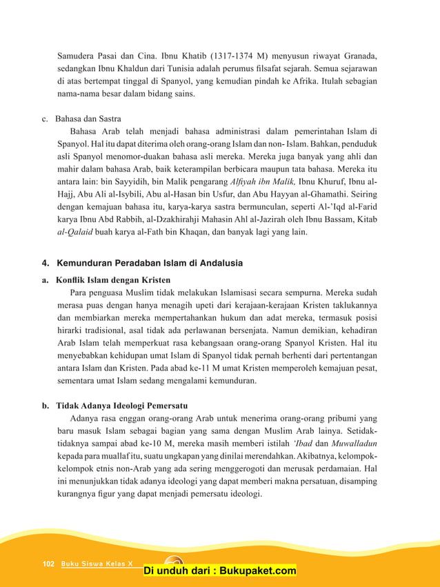 Bab 6 perkembangan islam masa daulah bani umayyah di andalusia | PDF