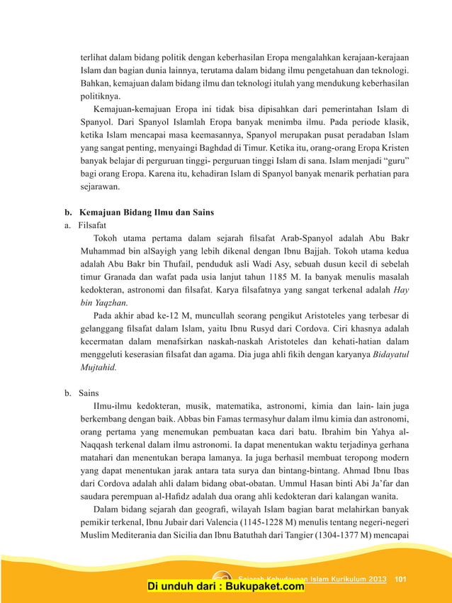 Bab 6 perkembangan islam masa daulah bani umayyah di andalusia | PDF