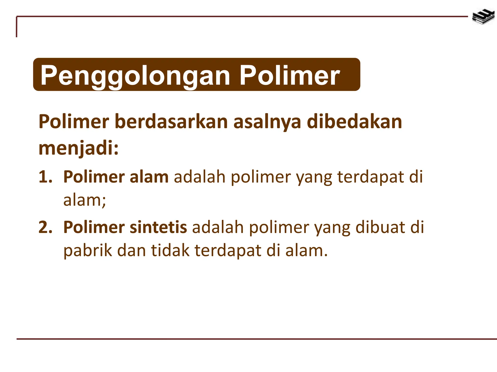 Bab 6 POLIMER kelas dua belas xii mipa.pptx