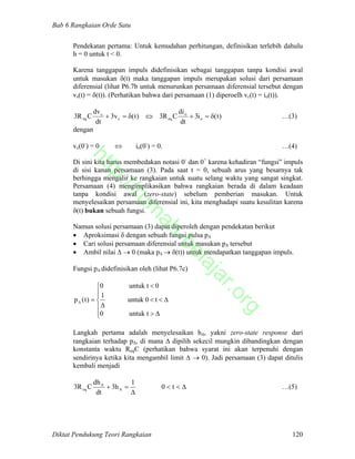 Bab 6 rangkaian orde satu | PDF