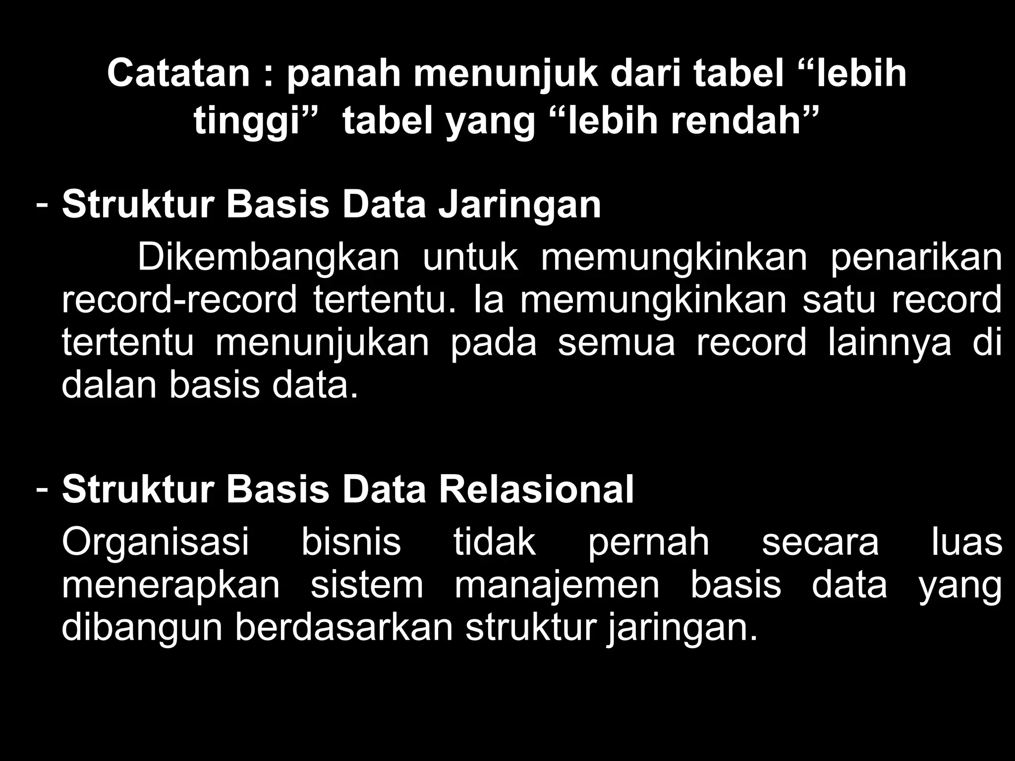 BAB 6. Sistem Manajemen Basis Data | PPT