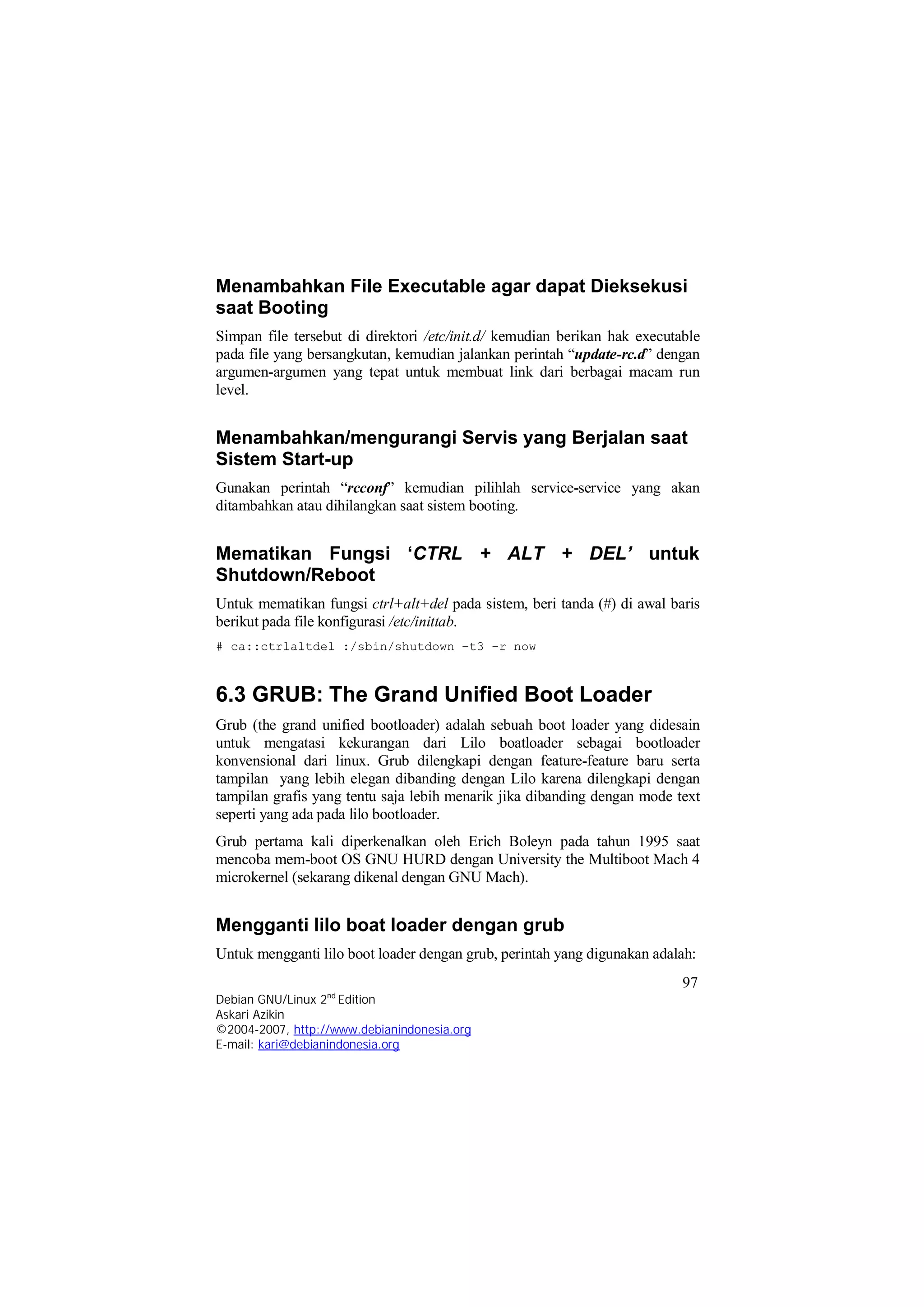 Bab 6 sistem boot | PDF