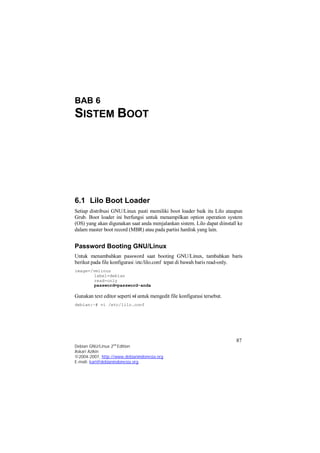 Bab 6 sistem boot | PDF