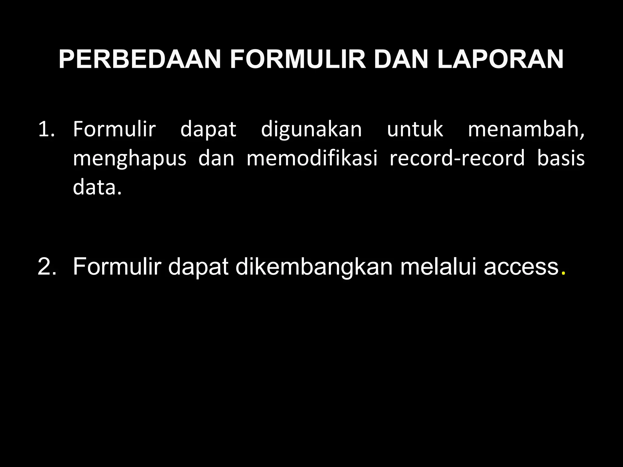 SIM Bab 6 sistem manajemen basis data | PPT