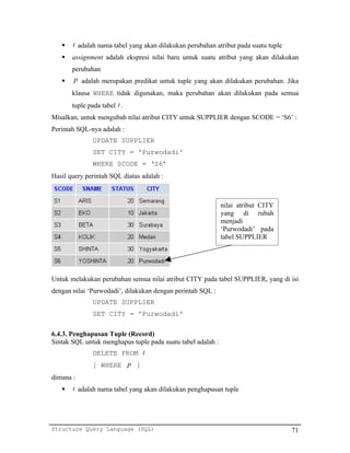 Bab 6. SQL | PDF