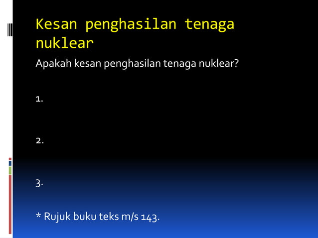 Bab 6 tenaga nuklear | PPTX