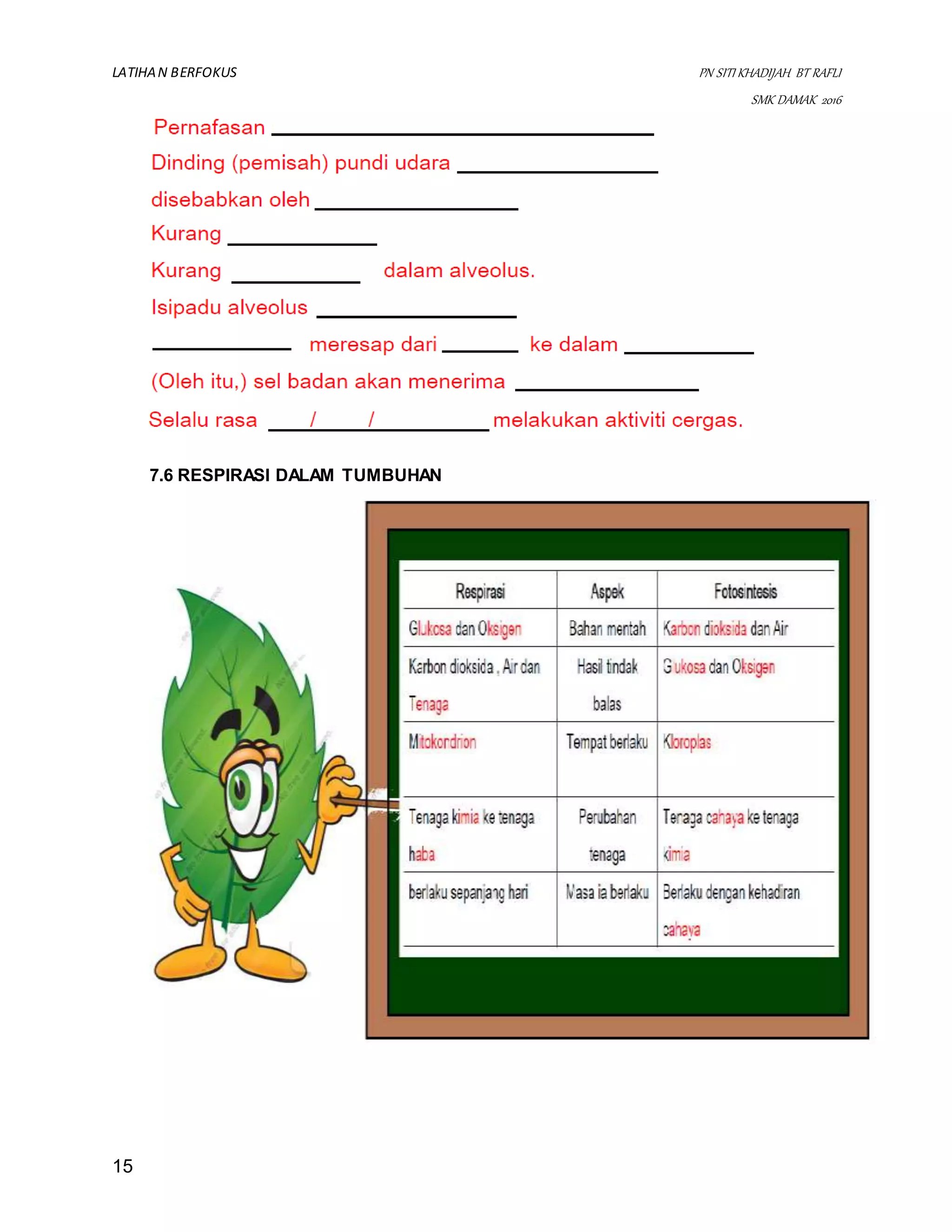 MODUL BERFOKUS Bab 7 TING 4 | DOCX