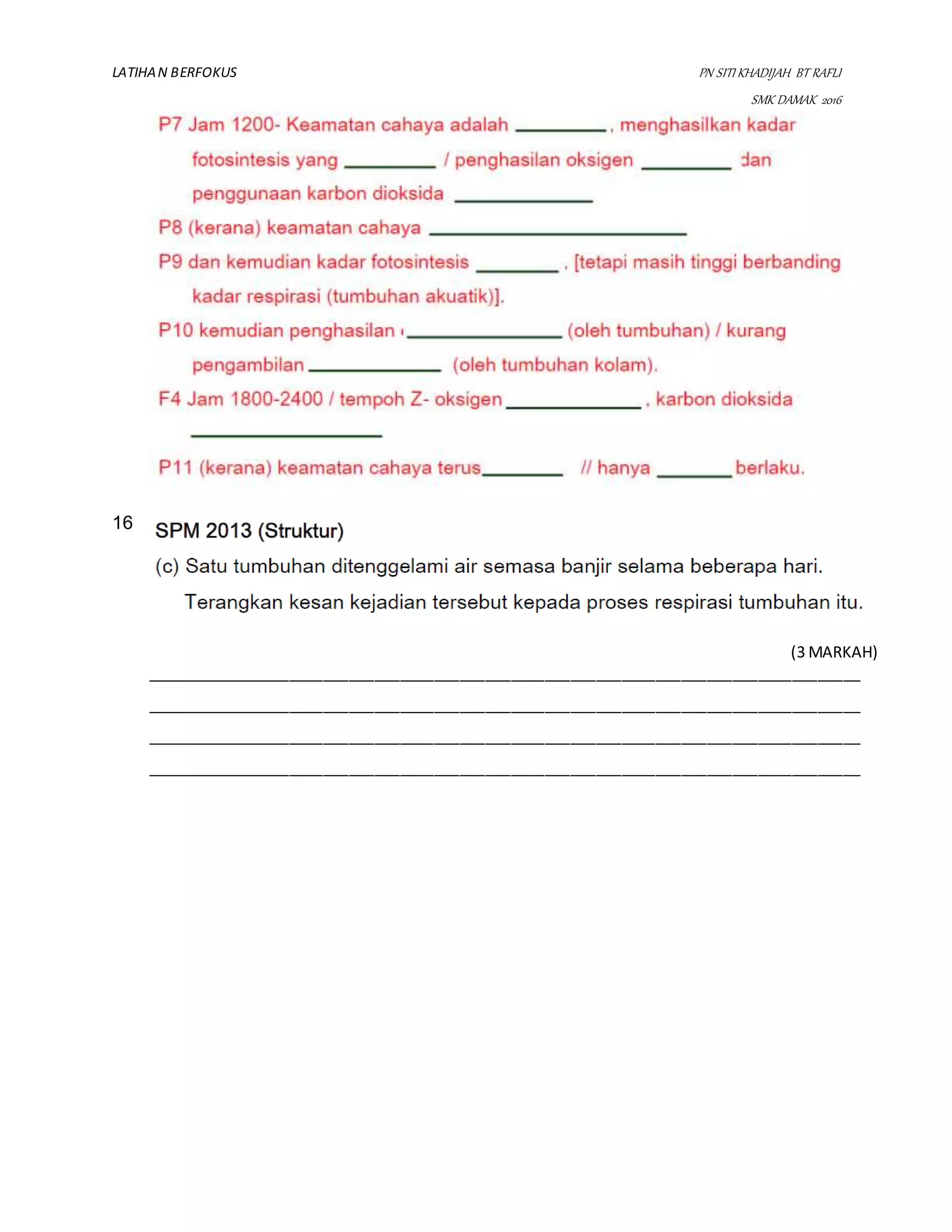 MODUL BERFOKUS Bab 7 TING 4 | DOCX