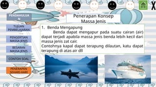 BAB 7. MASSA JENIS.pptx smp kelas 7,,,,, | PPTX
