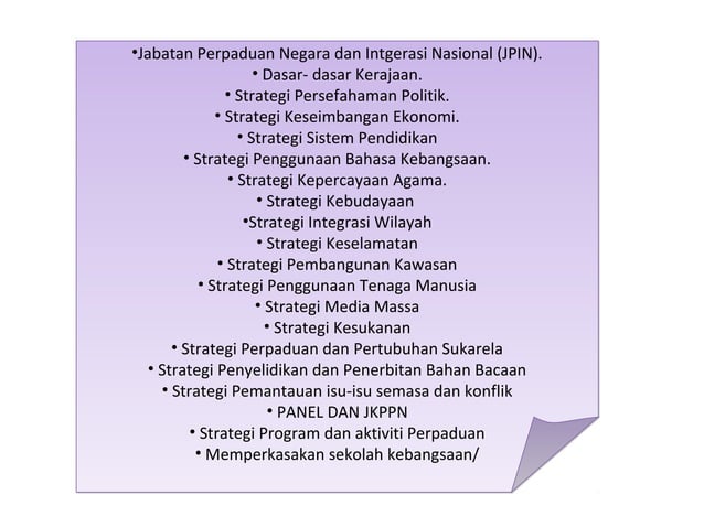 Bab 7 dari segregasi ke integrasi | PPT
