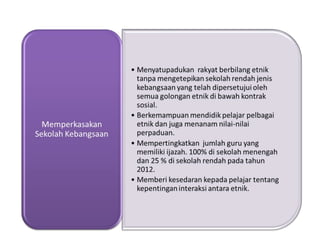 Bab 7 dari segregasi ke integrasi | PPT