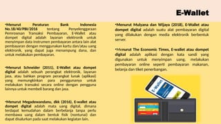 Bab 7 - E-Wallet || Sistem Pembayaran E-wallet || Jenis-Jenis E-Wallet || Keuntungan E-wallet ...
