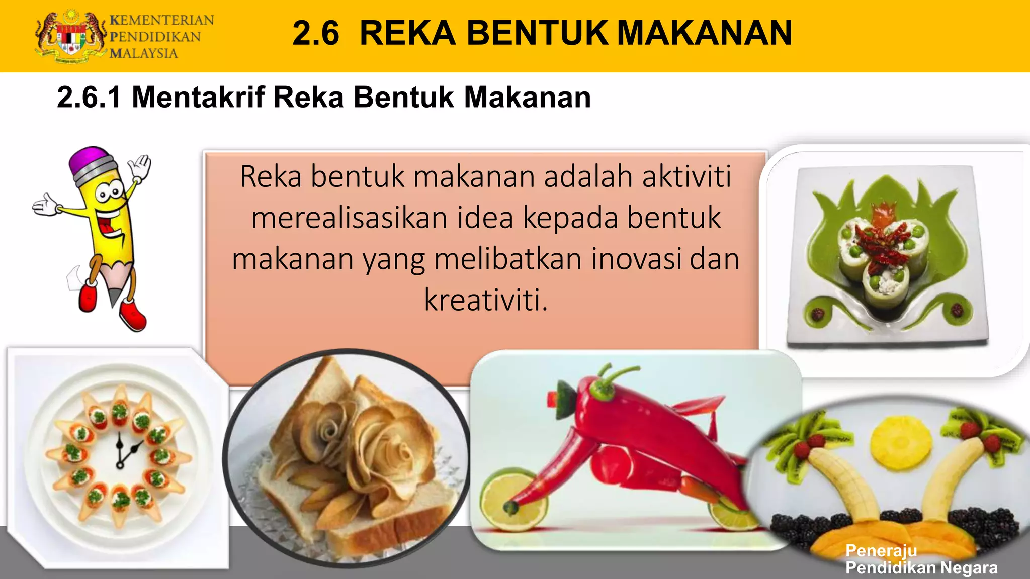 Reka Bentu Makanan RBT Tingkatan 2 | PPTX
