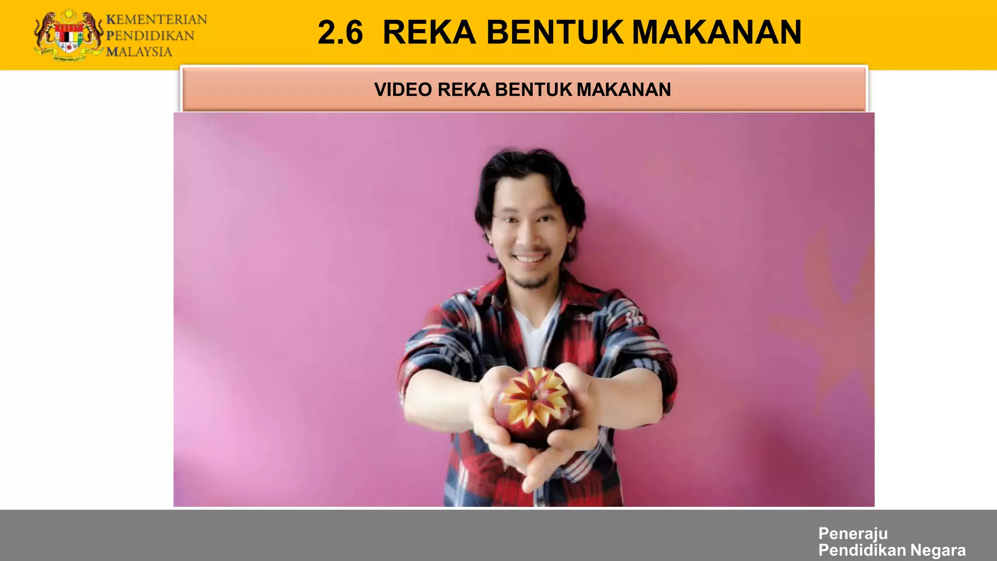 Reka Bentu Makanan RBT Tingkatan 2 | PPTX