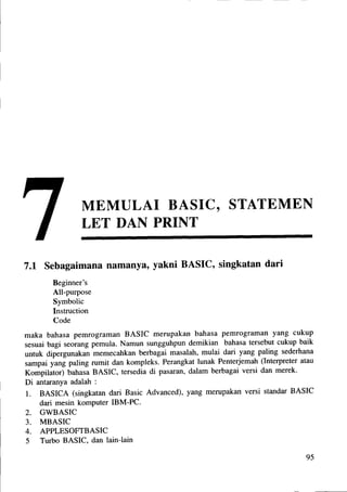Bab7 memulai basic-statement_let_dan_print | PDF